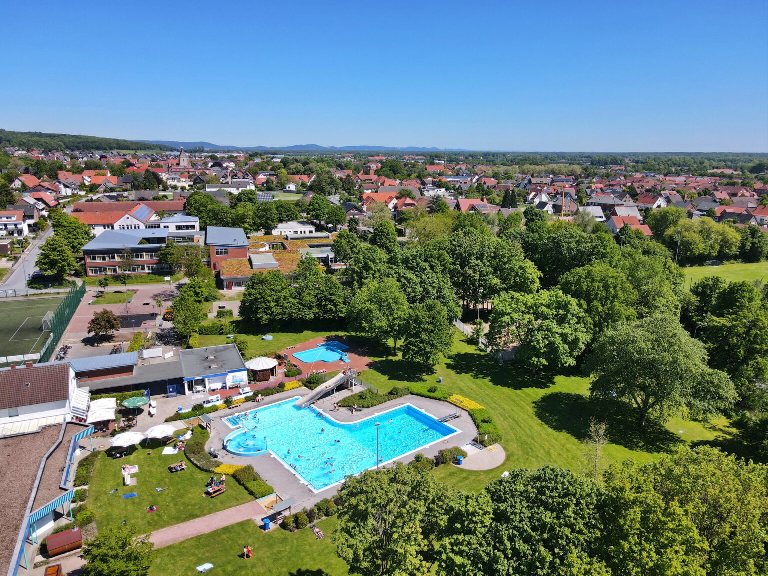 Solefreibad Bad Laer | Freibad Im Sole Kurort Bad Laer