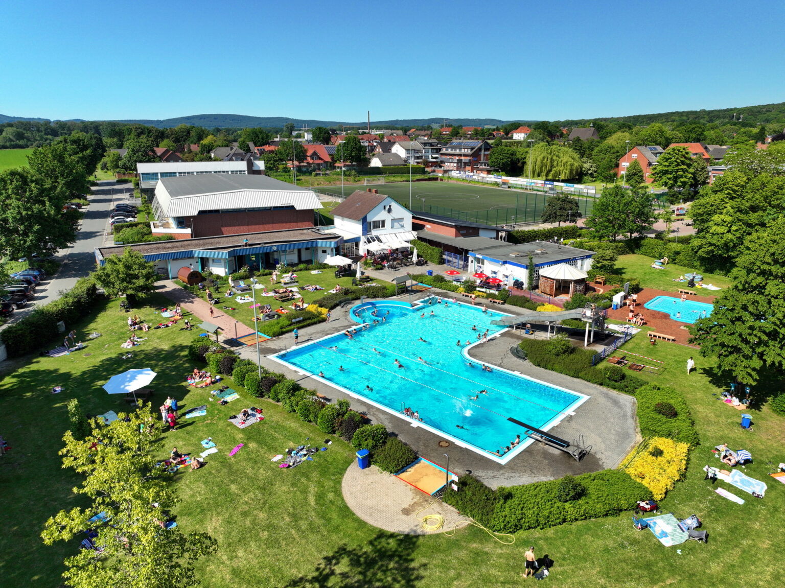 Solefreibad Bad Laer | Freibad Im Sole Kurort Bad Laer